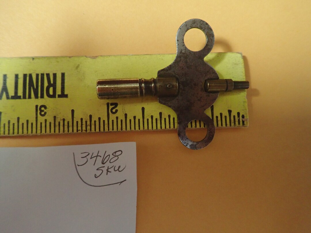 Vintage/antique DBL. Clock Winding Key Good Used Condition Metal - Etsy
