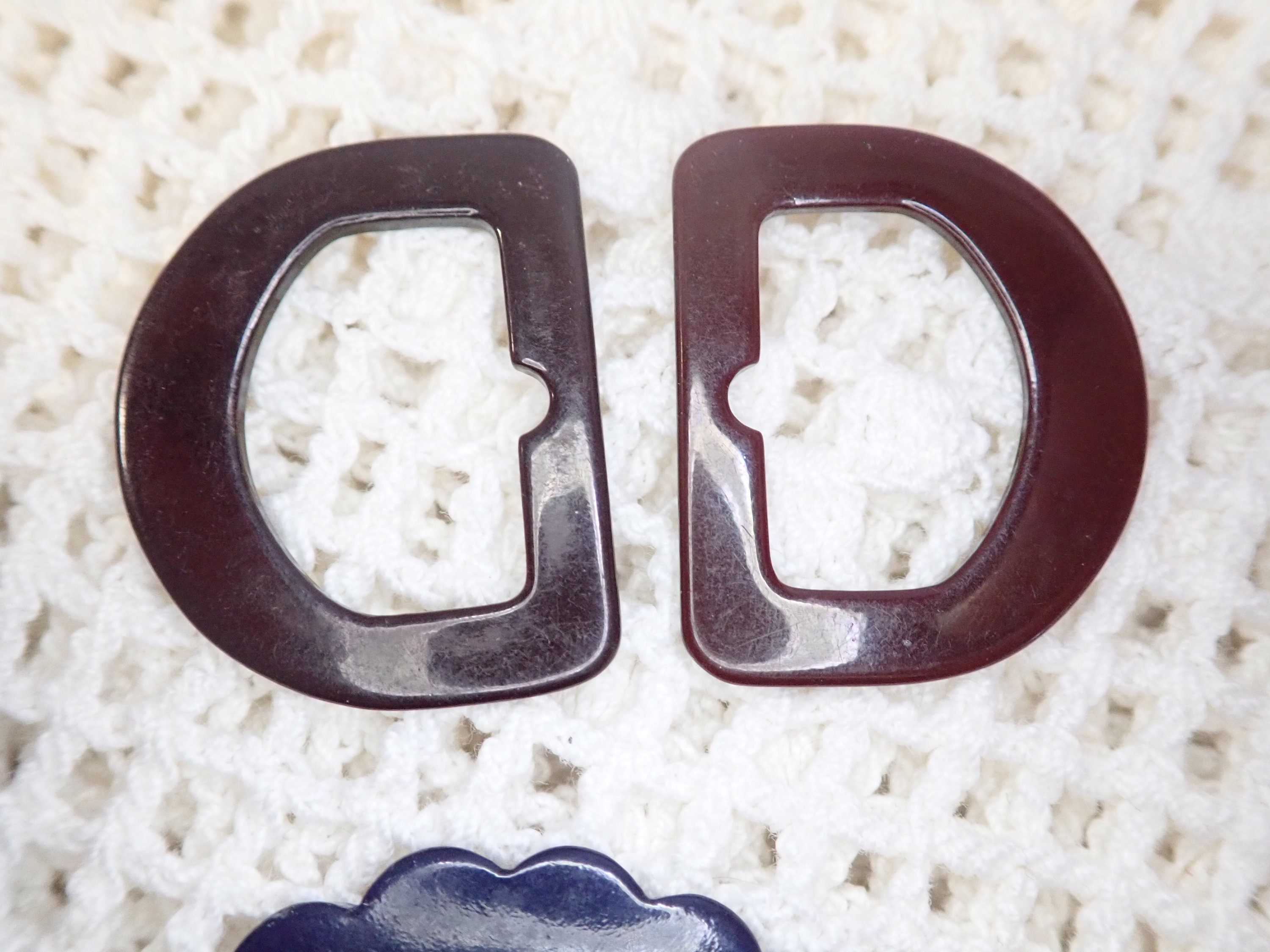 Lot of Four Pretty Dress Buckles Great Colors and Styles - Etsy UK