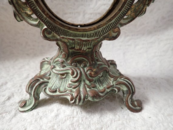 Victorian Bronze Gilded Pocket Watch Holder Excellent… - Gem