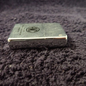 Vintage ZIPPO 16 Hole Advertising Lighter AMC Associated Mechanical ...
