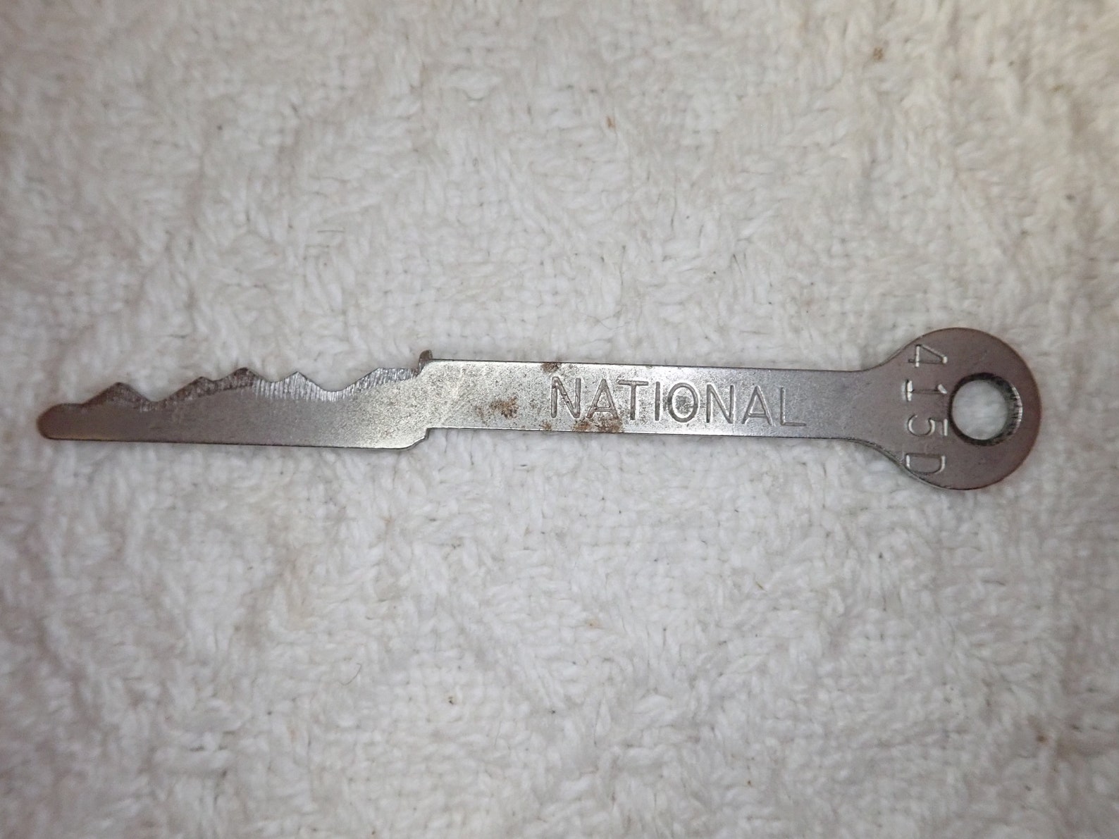 Vintage NCR Key National Cash Register Key #415-D, Used, 2 Inches Long ...