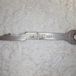 Vintage NCR Key National Cash Register Key #415-D, Used, 2 Inches Long ...