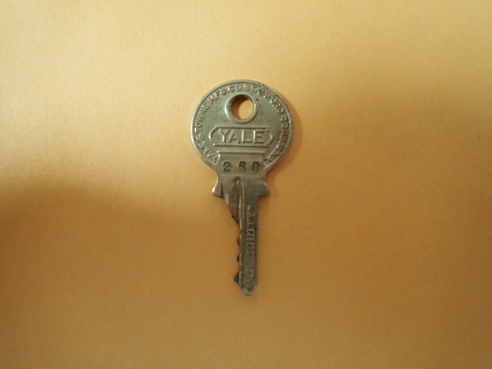 Vintage YALE Key No. 268 Art Metal Const. Co. Jamestown NY - Etsy