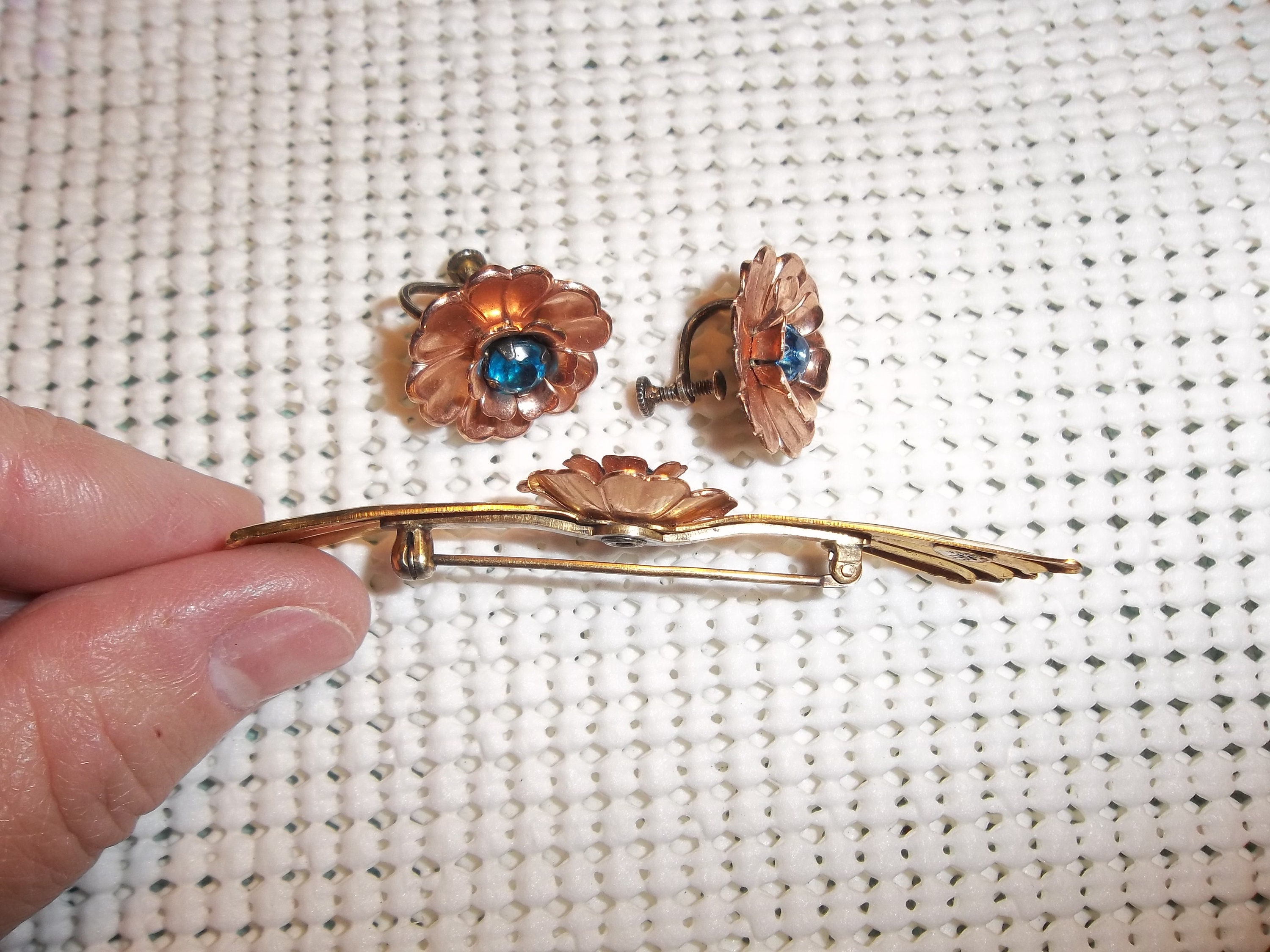 Vintage Harry Iskin 1940's Designer Signed Brooch/pin & | Etsy