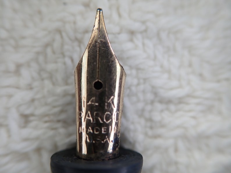 Vintage PARCO Fountain Pen by Parker Pen Co. 14K Nib Used - Etsy