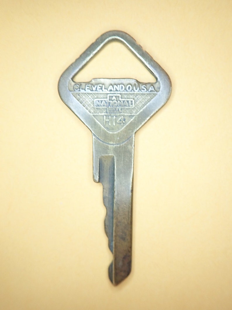 Vintage National Key Co Ford Product Ignition Door Trunk Key | Etsy