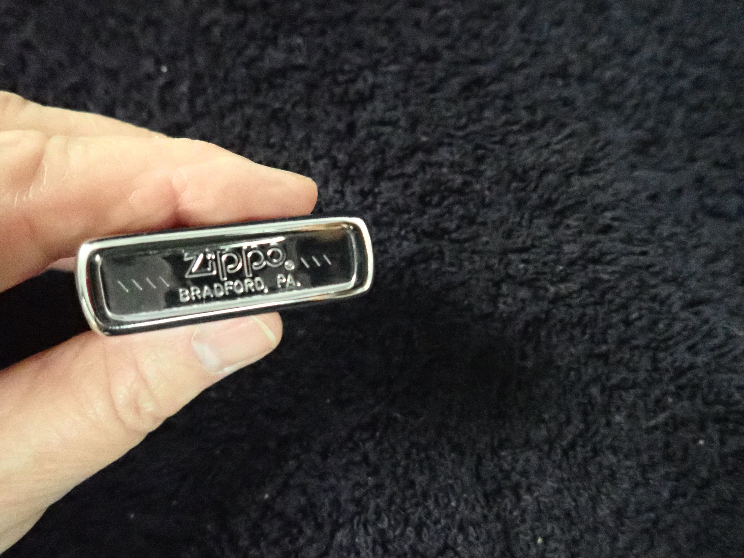 Vintage ZIPPO 16 Hole Advertising Lighter AMC Associated Mechanical ...