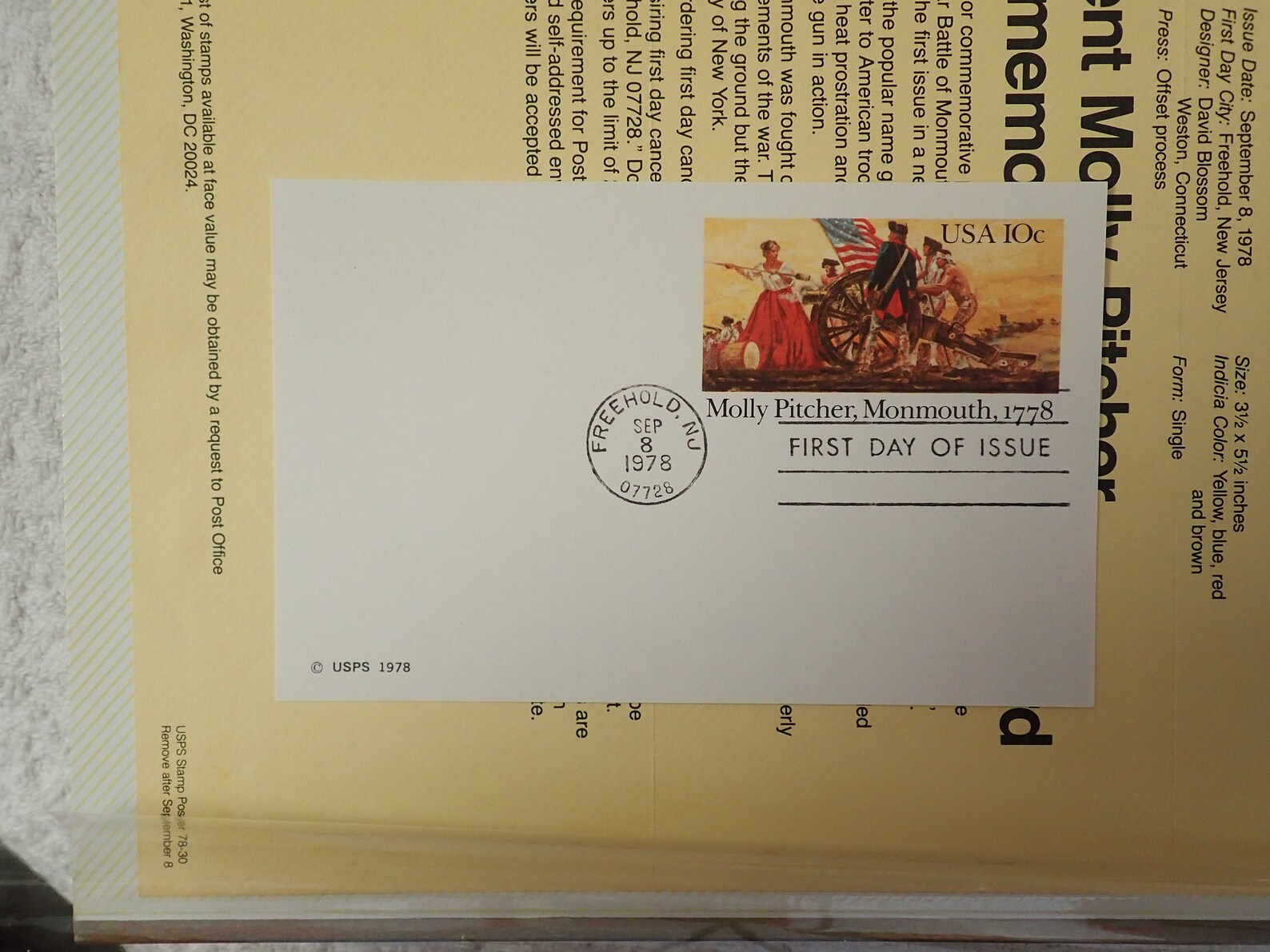 1978 US Postage Stamps On USPS Poster Page 31c Airmail Corner | Etsy