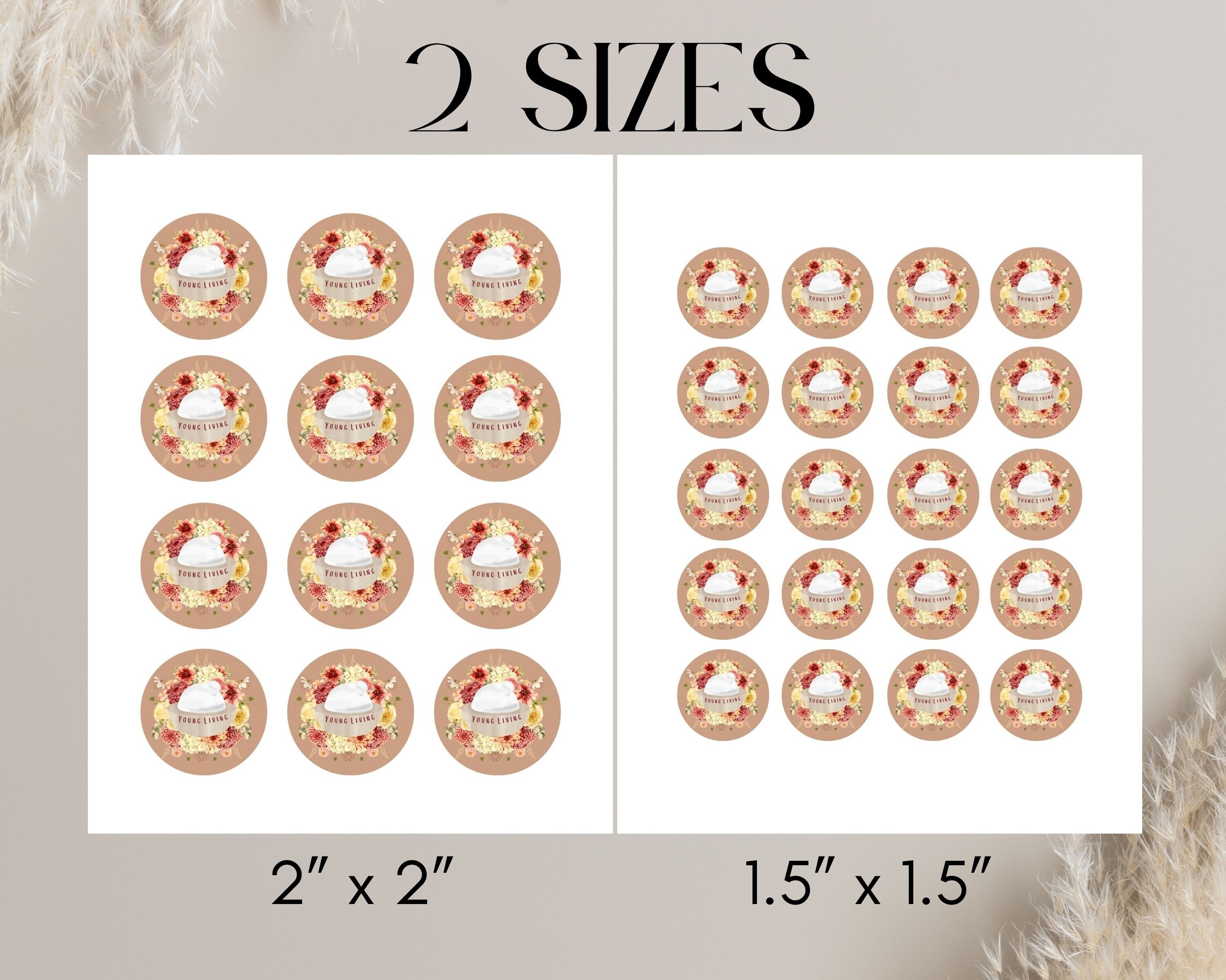 YOUNG LIVING Stickers Printable Digital Stickers Essential - Etsy