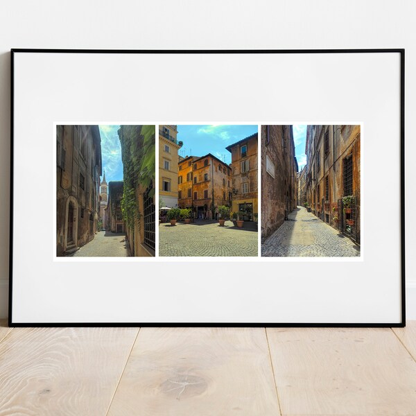 Triptych Architecture Art - Etsy