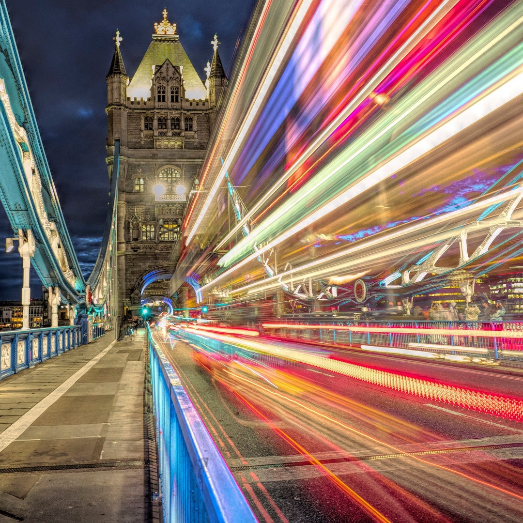 Rush Hour Tower Bridge/ London/ UK Landmarks/ Architecture ...