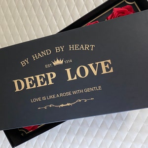 Local Pick Up/delivery Santee Fresh Flowers Elegant Box I LOVE YOU, Red ...