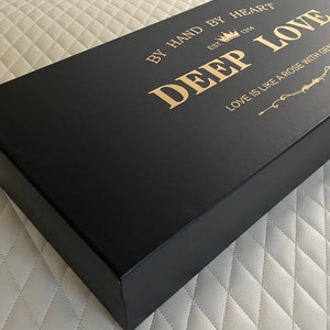 Local Pick Up/delivery Santee Fresh Flowers Elegant Box I LOVE YOU, Red ...