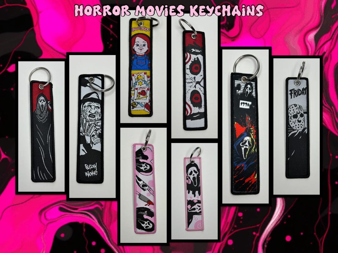 Horror Movies Keychains - Etsy