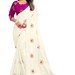 Off White Color Saree, Stylish Saree , Saree Indian, Women's Banarasi ...