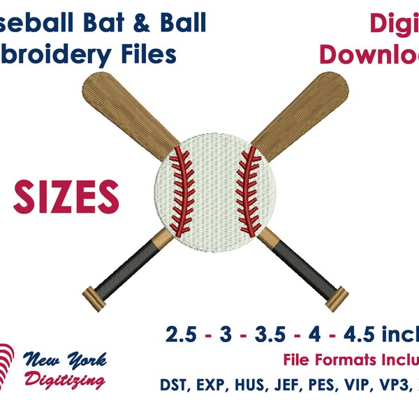 Baseball Embroidery - Etsy