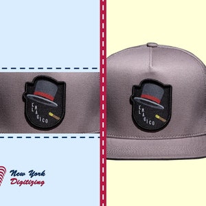 Embroidery Digitizing Services, Cap Logo Embroidery Digitizing, Hat Logo Digitizing, Custom Hat ...