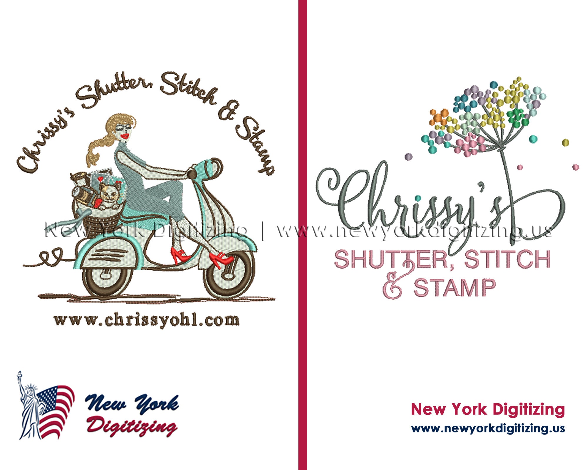 Custom Embroidery Digitizing Logo Digitizing Embroidery - Etsy
