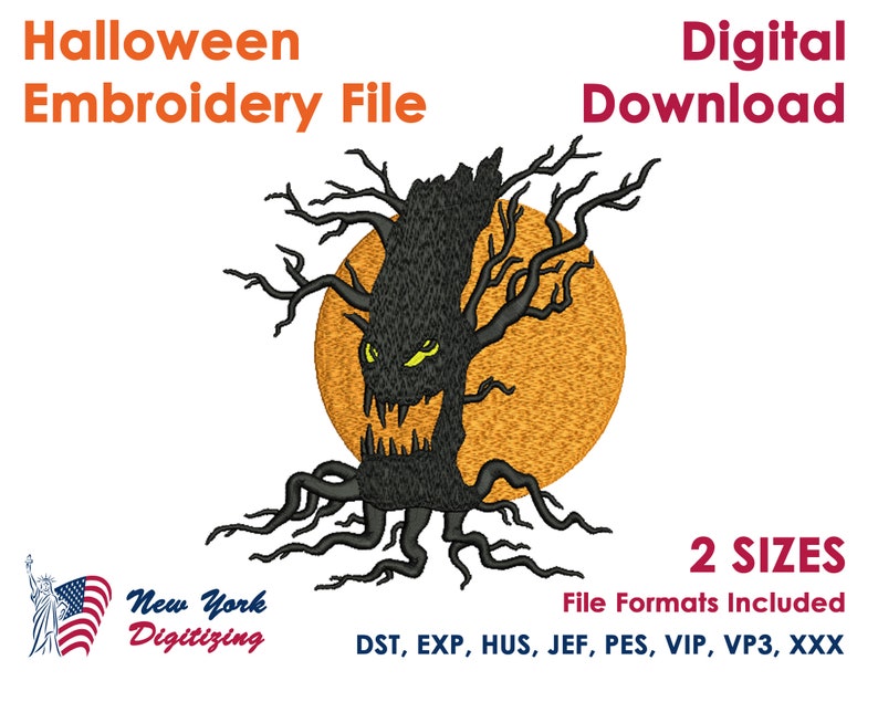 Halloween Embroidery Designs Embroidery Patterns Machine - Etsy