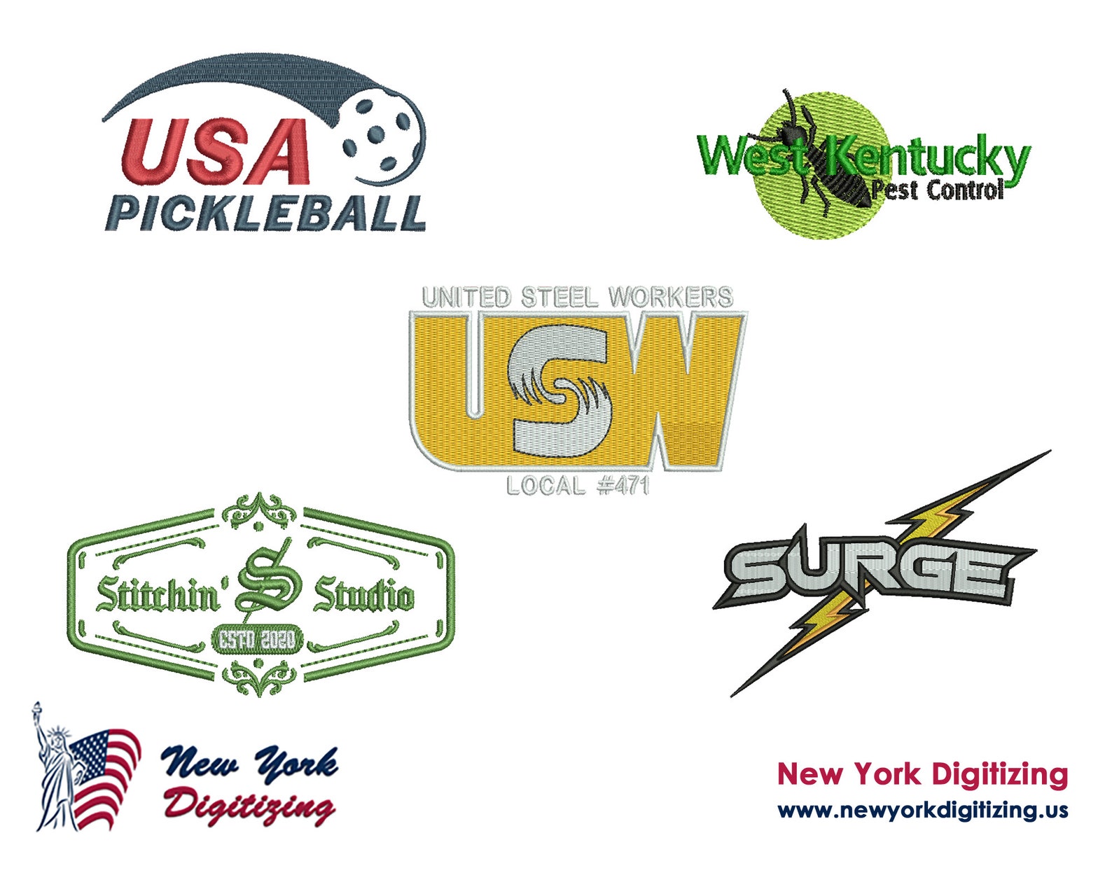 Custom Embroidery Digitizing Logo Digitizing Embroidery - Etsy