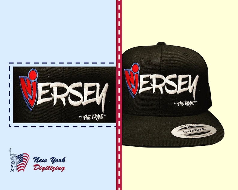 Embroidery Digitizing Services Cap Logo Embroidery - Etsy