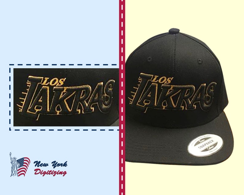 Embroidery Digitizing Services Cap Logo Embroidery - Etsy