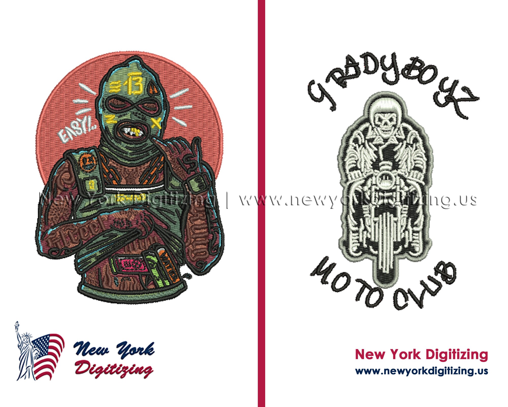 Custom Embroidery Digitizing Logo Digitizing Embroidery - Etsy