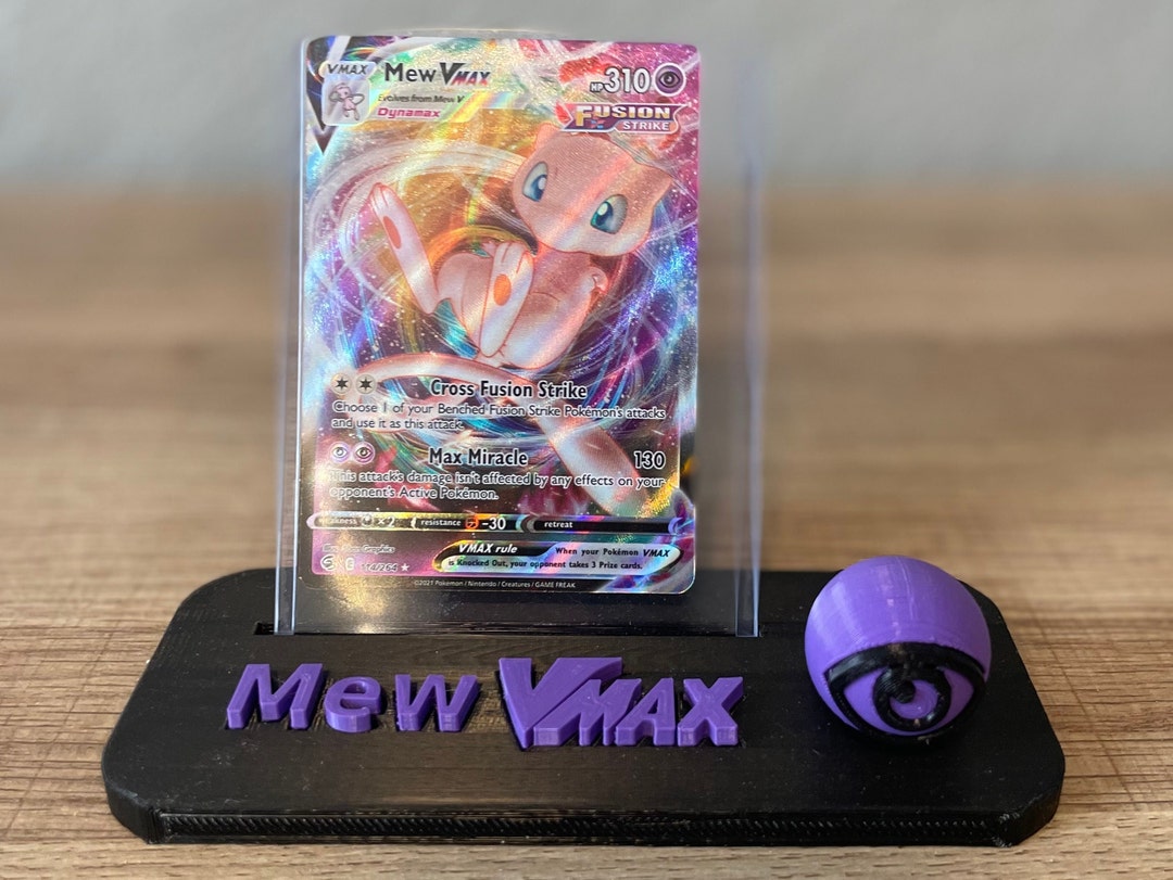 Custom Pokemon Card Stand - Etsy