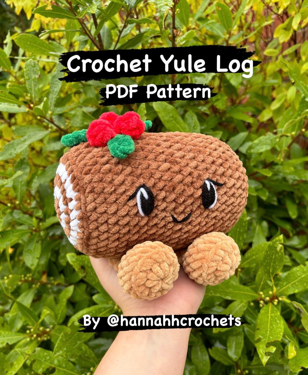 Christmas Yule Log PDF Crochet Pattern - Etsy