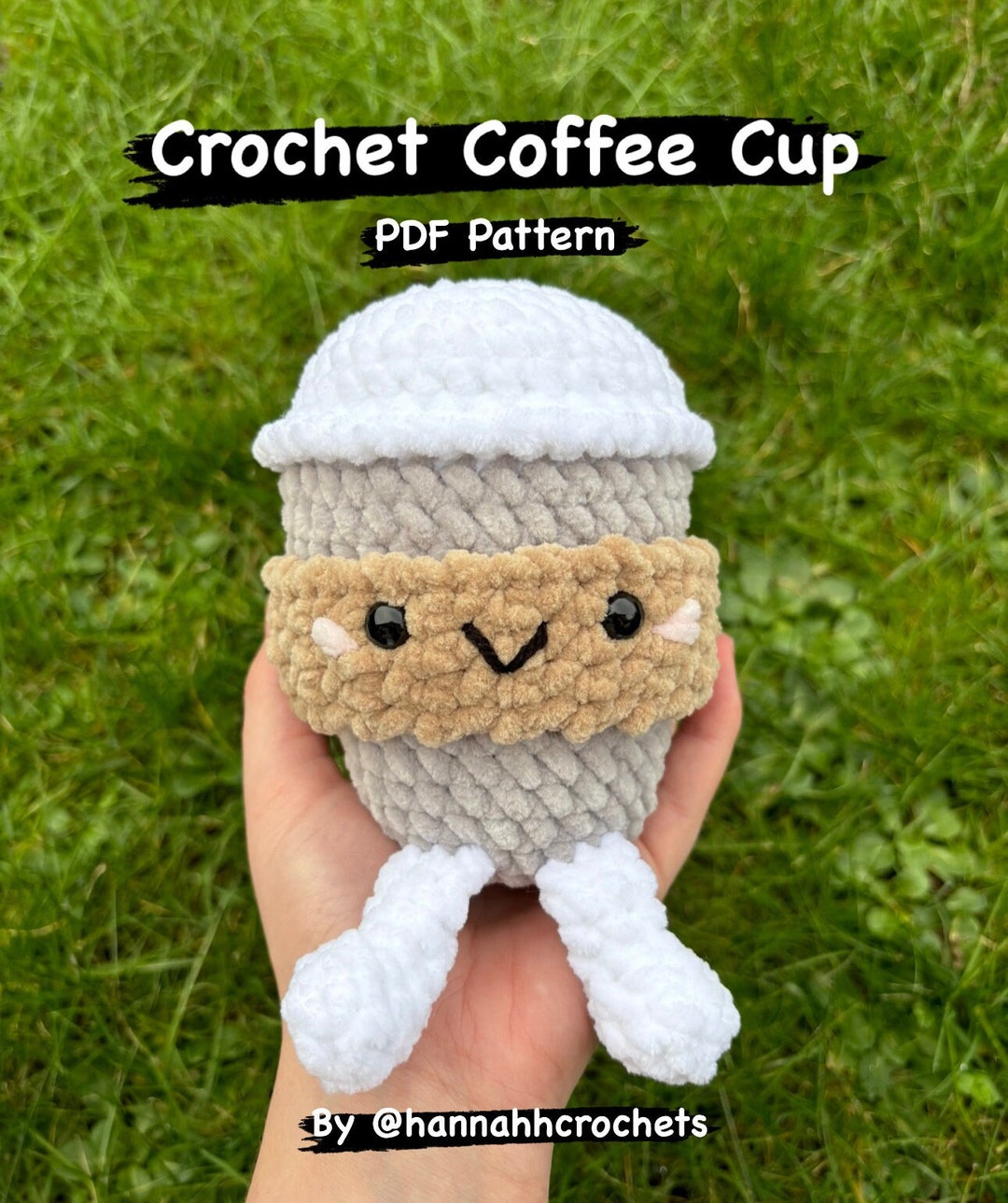 Coffee Cup Crochet Pattern - Etsy
