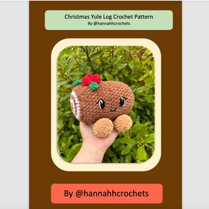 Christmas Yule Log PDF Crochet Pattern - Etsy