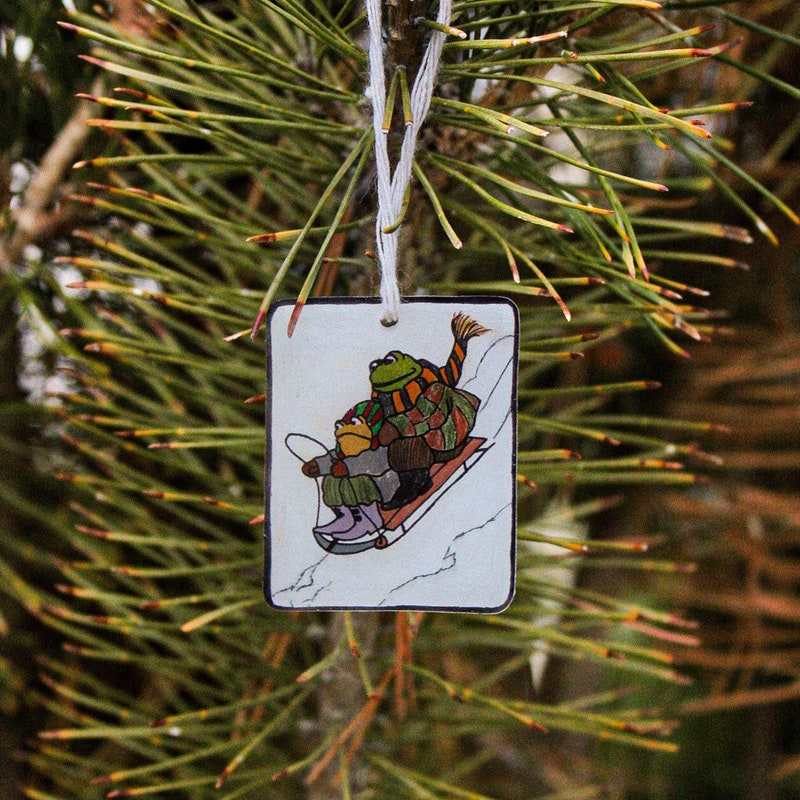 Frog and Toad Christmas - Etsy