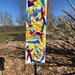 Multi-colored Shapes-garden Stake, Fused Glass - Etsy