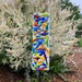 Multi-colored Shapes-garden Stake, Fused Glass - Etsy