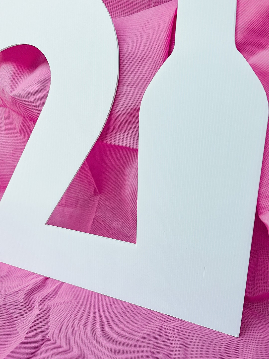 21st Birthday Sign 21 Birthday Accessories Birthday Sign Custom 21 Sign ...