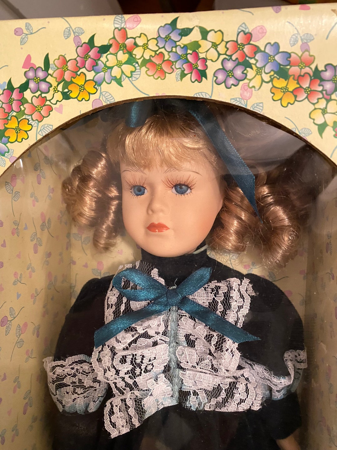 My Treasure Porcelain Doll - Etsy