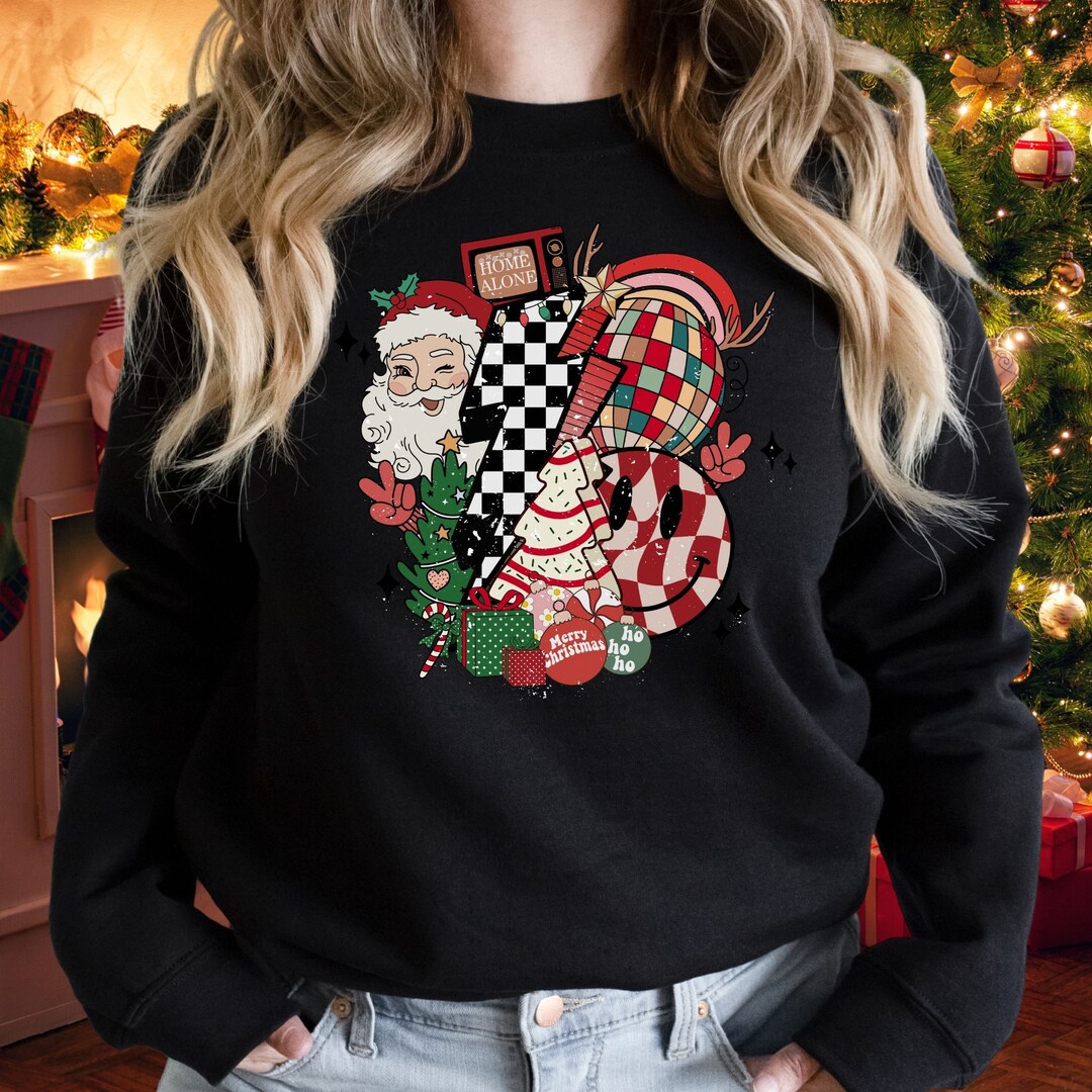 Vintage Santa Shirt I Santa Face Shirt I Home Alone Shirt I Christmas ...