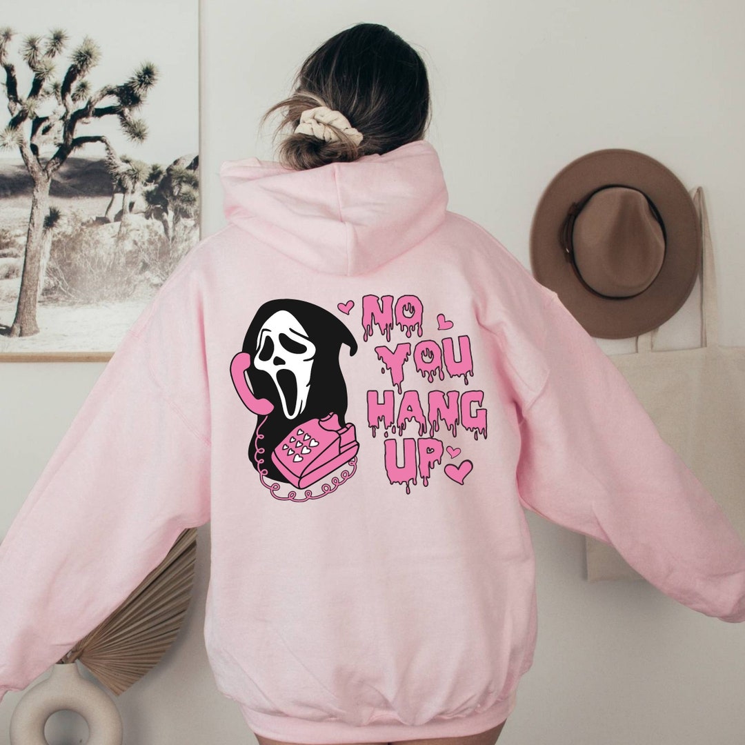 Back Print Ghostface Valentine Sweater No You Hang up - Etsy