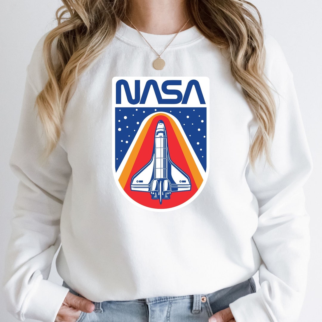 Nasa Sweatshirt Nasa Vintage Logo Sweatshirt Nasa Sweater Nasa Space ...