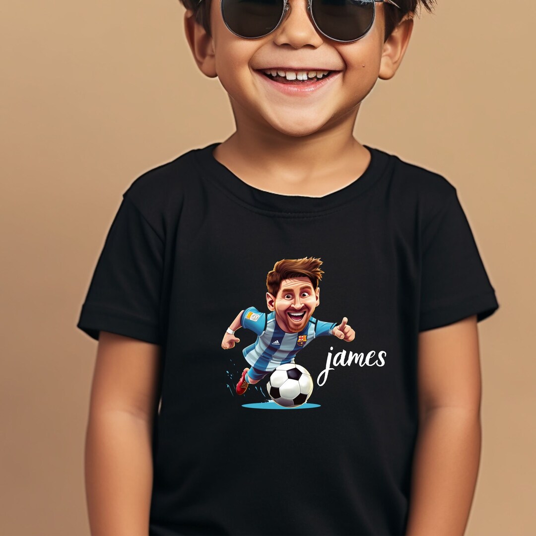 Messi Kids Tshirt Custom Messi Toddler and Youth Shirts Gift for Messi ...