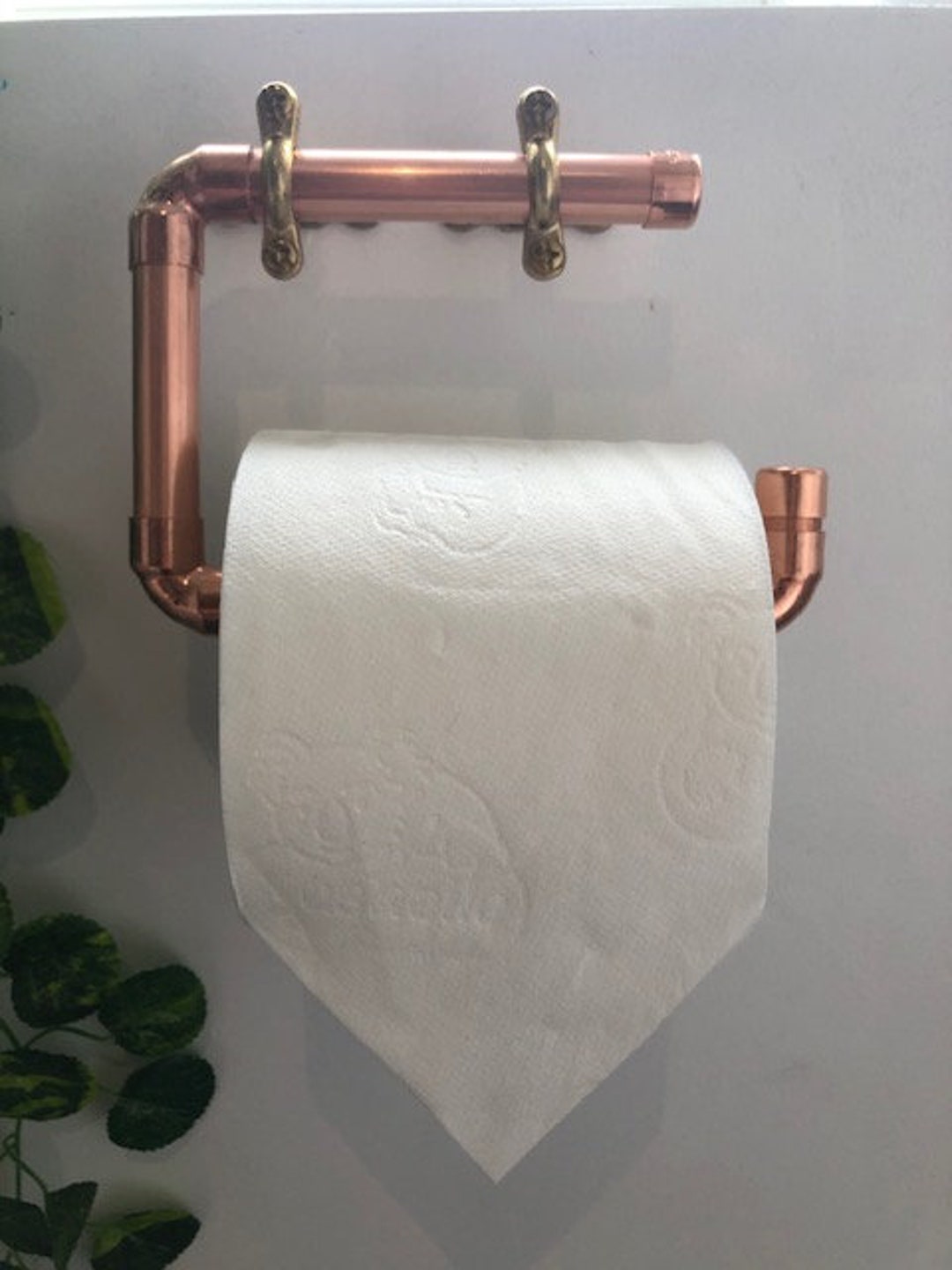 How To Make Copper Pipe Toilet Roll Holder at Rocio Wilds blog