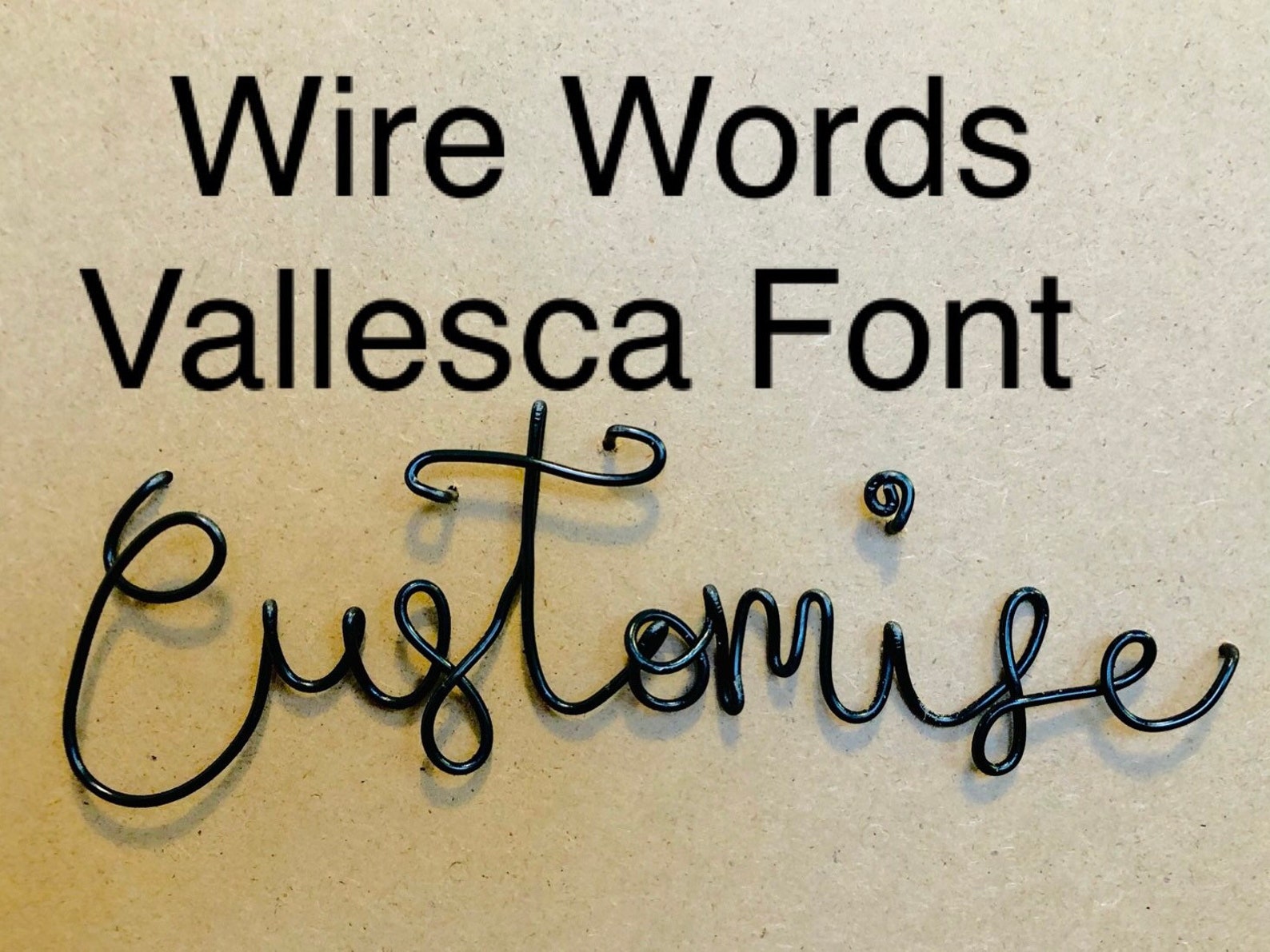 Wire Words Quotes Writing Name Sign Door Signs - Etsy UK