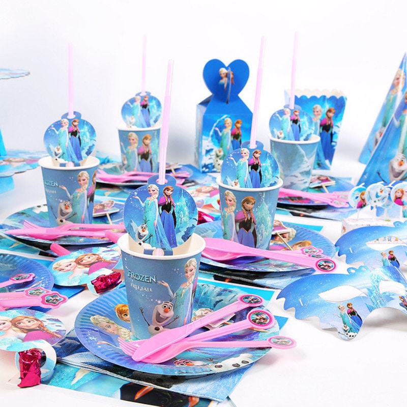 Frozen Table Decor - Etsy UK