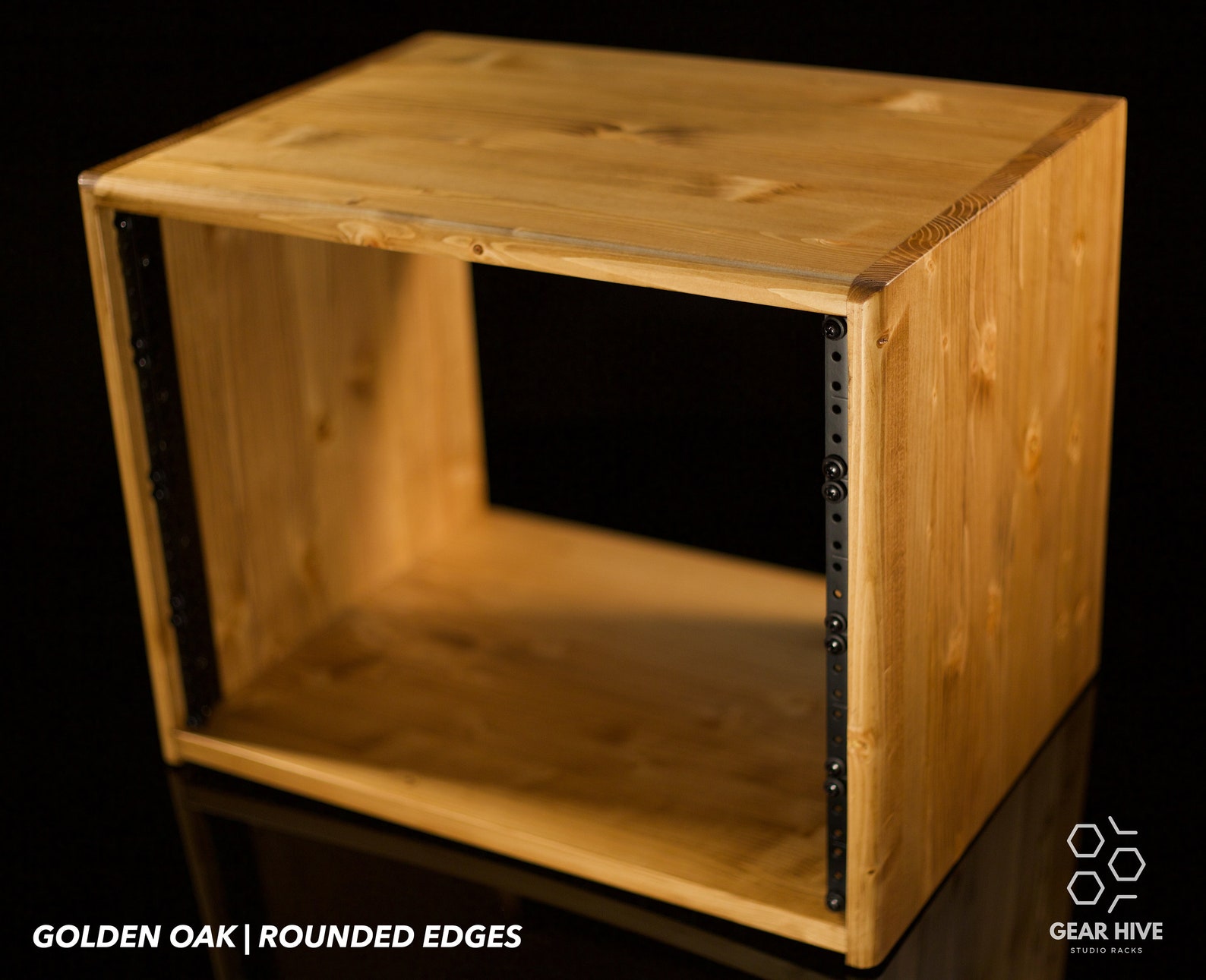 8U Studio Rack 15 Depth Solid Wood Customizable - Etsy