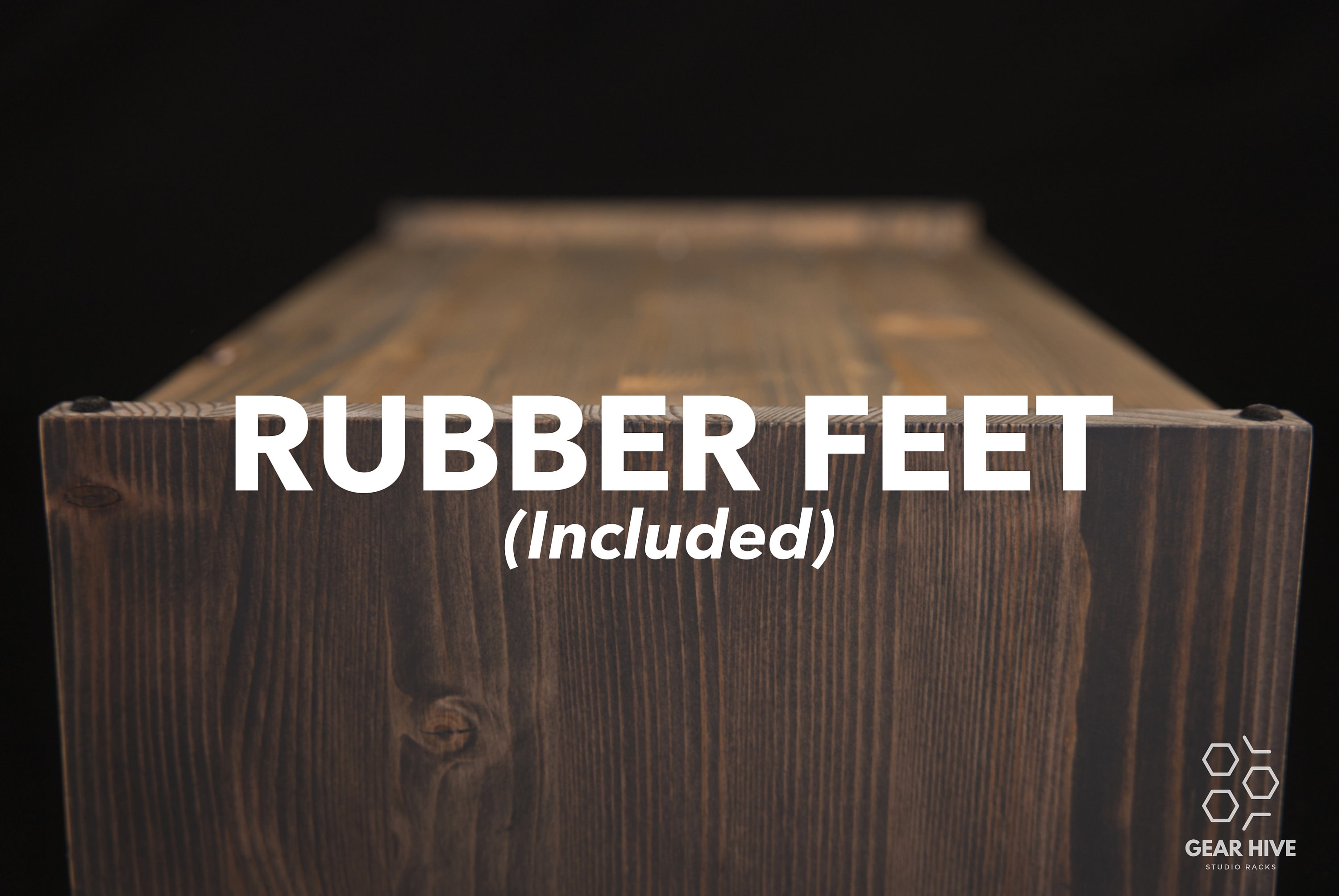 4U Studio Rack 15 Depth Solid Wood Customizable - Etsy