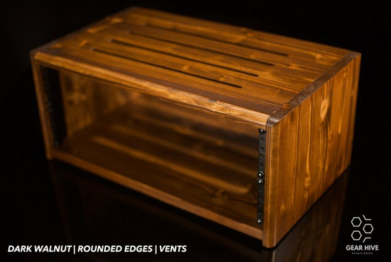 4U Studio Rack 12 Depth Solid Wood Customizable | Etsy