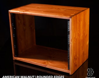 4U Studio Rack 12 Depth Solid Wood Customizable | Etsy