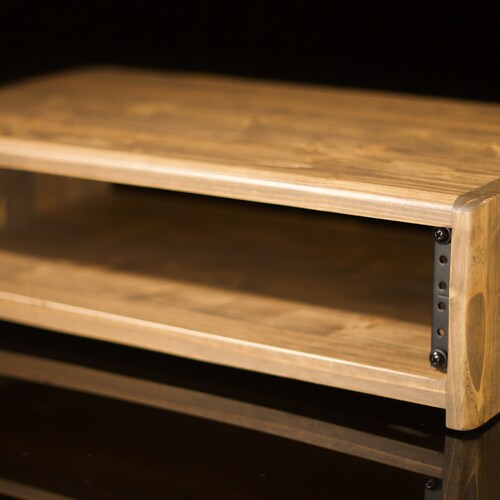 4U Studio Rack 15 Depth Solid Wood Customizable - Etsy