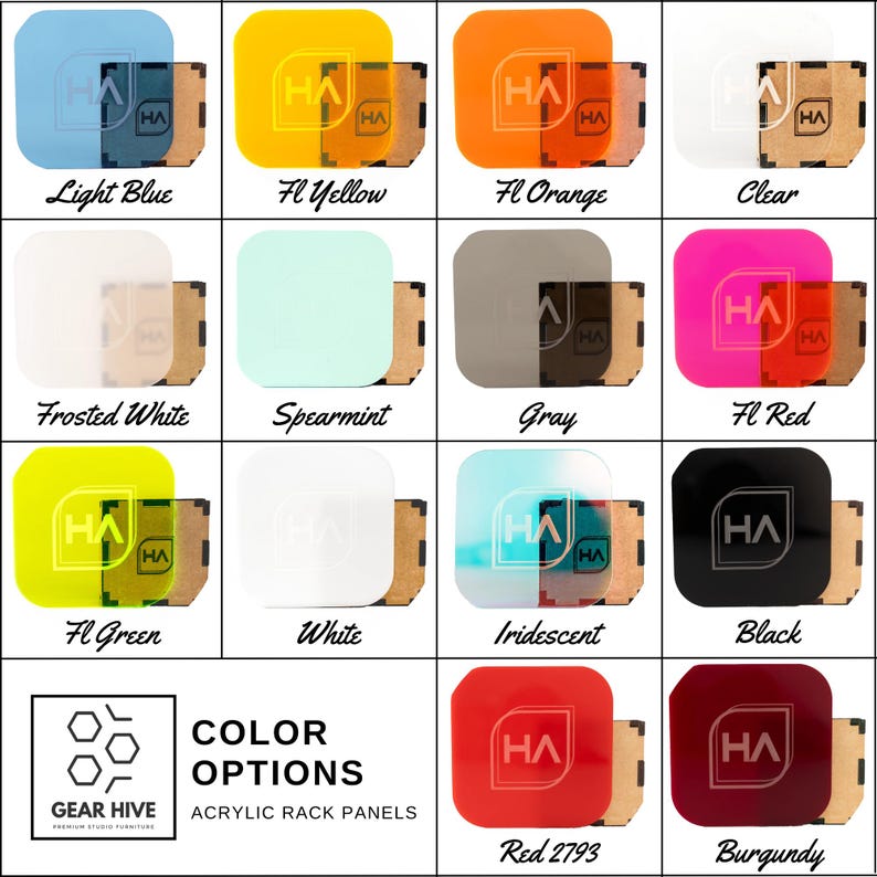 Acrylic Rack Panels - Etsy