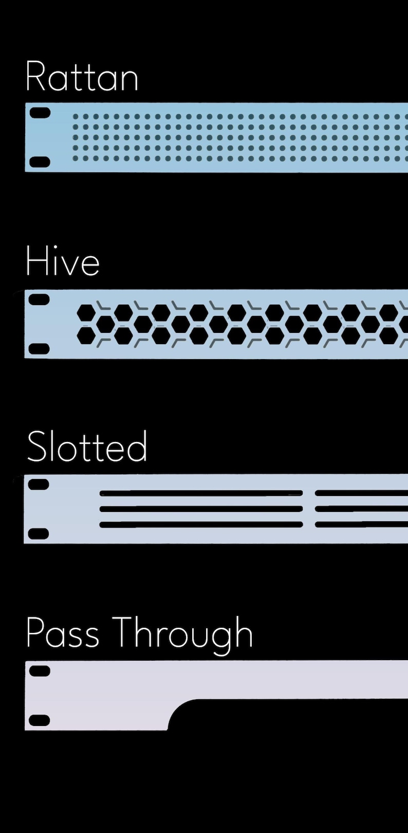 Acrylic Rack Panels - Etsy